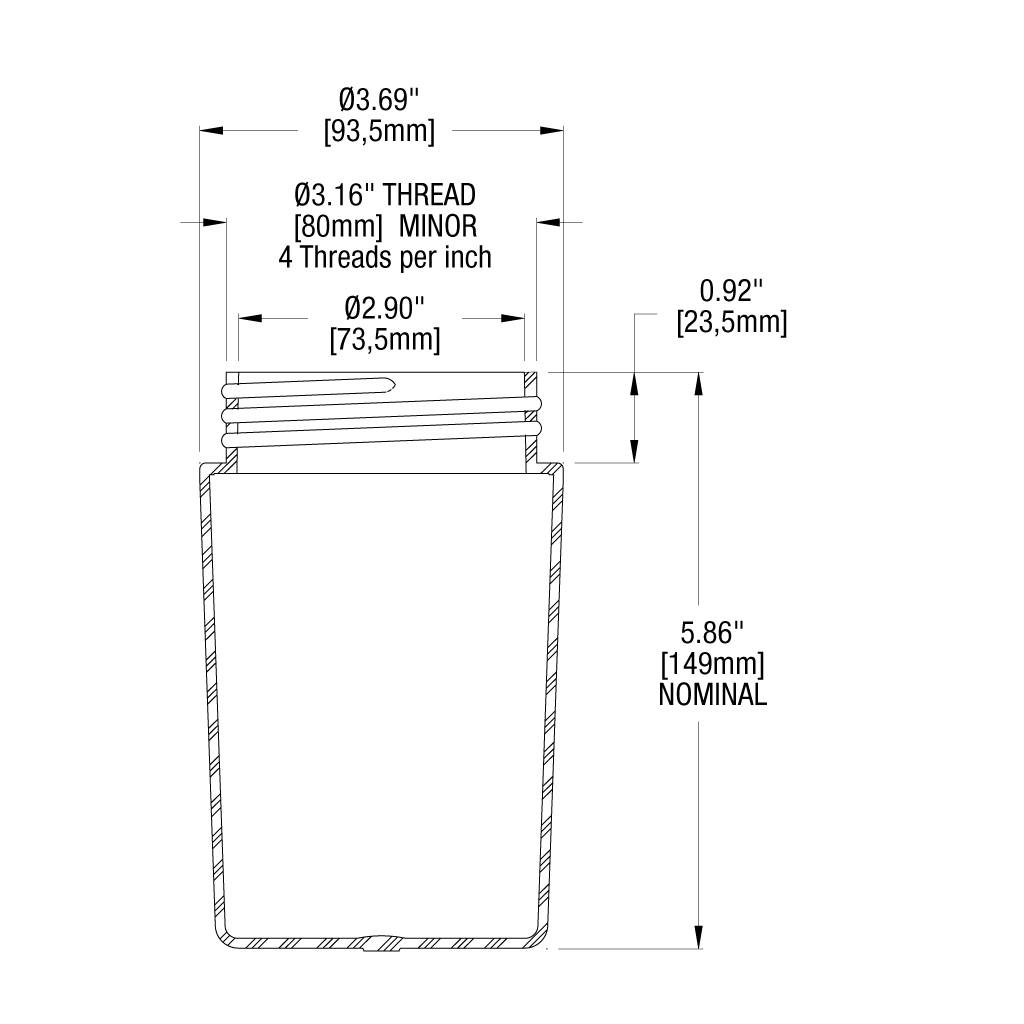 507-538 Threaded Globes – A.L.P. Advantage